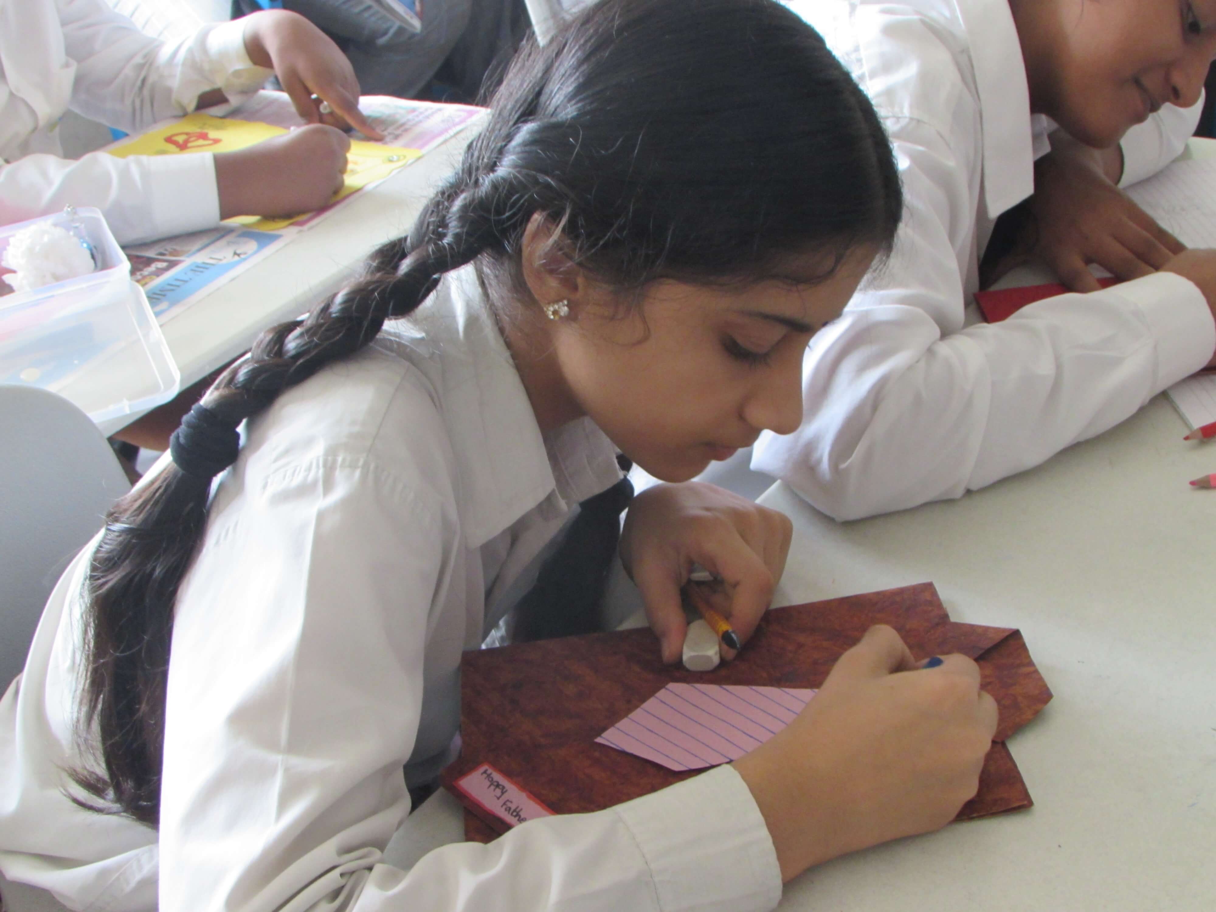 St. Mira's High School | Card Making Competition